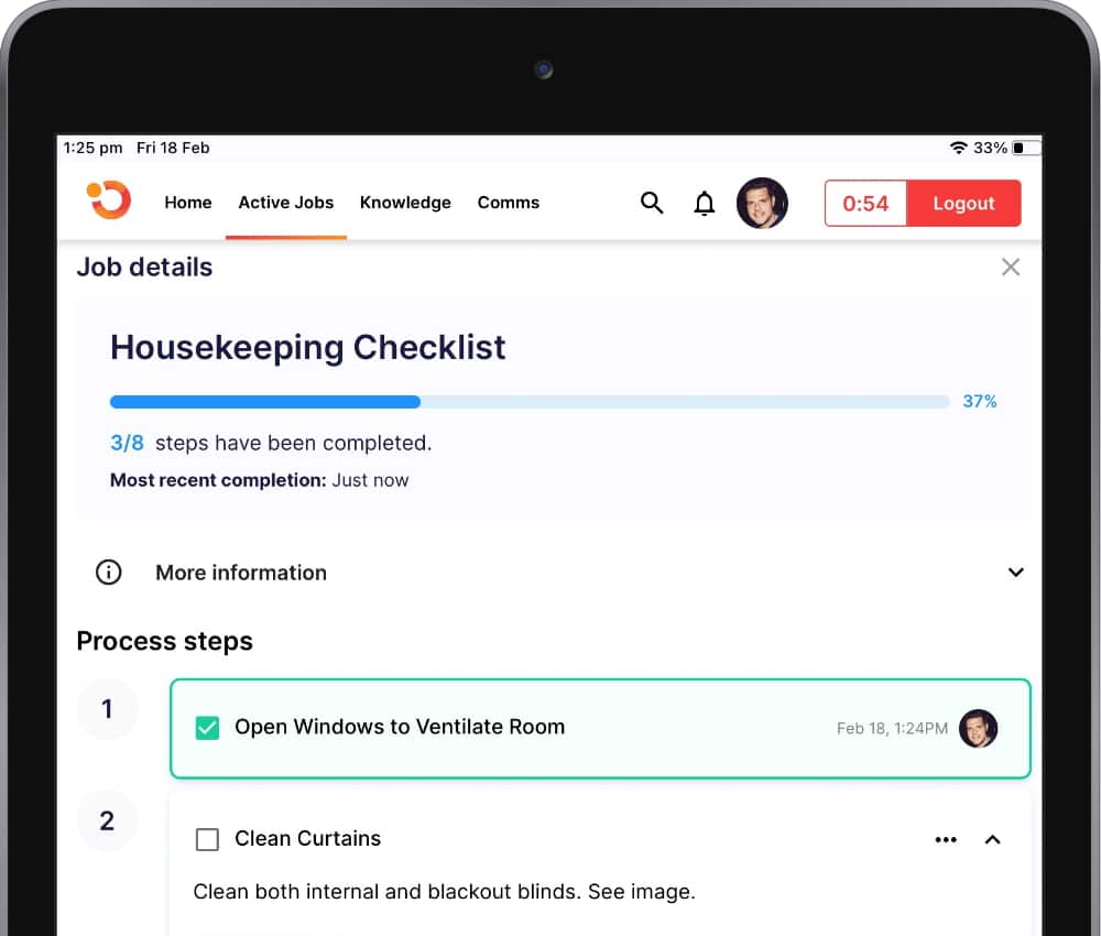 Hotel & Resort Housekeeping Checklist | Operandio
