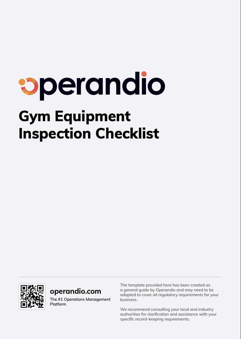 Gym Safety Checklist Template: Ensure Facility Safety