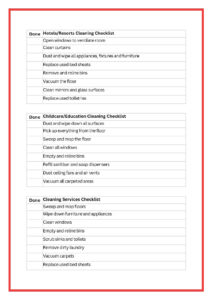 The Best Free Store Cleaning Checklist Template | Operandio