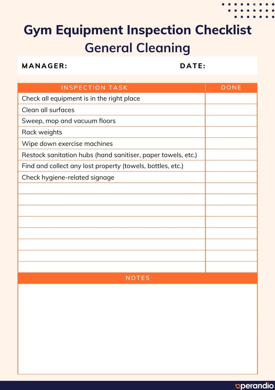 Gym Safety Checklist Template: Ensure Facility Safety