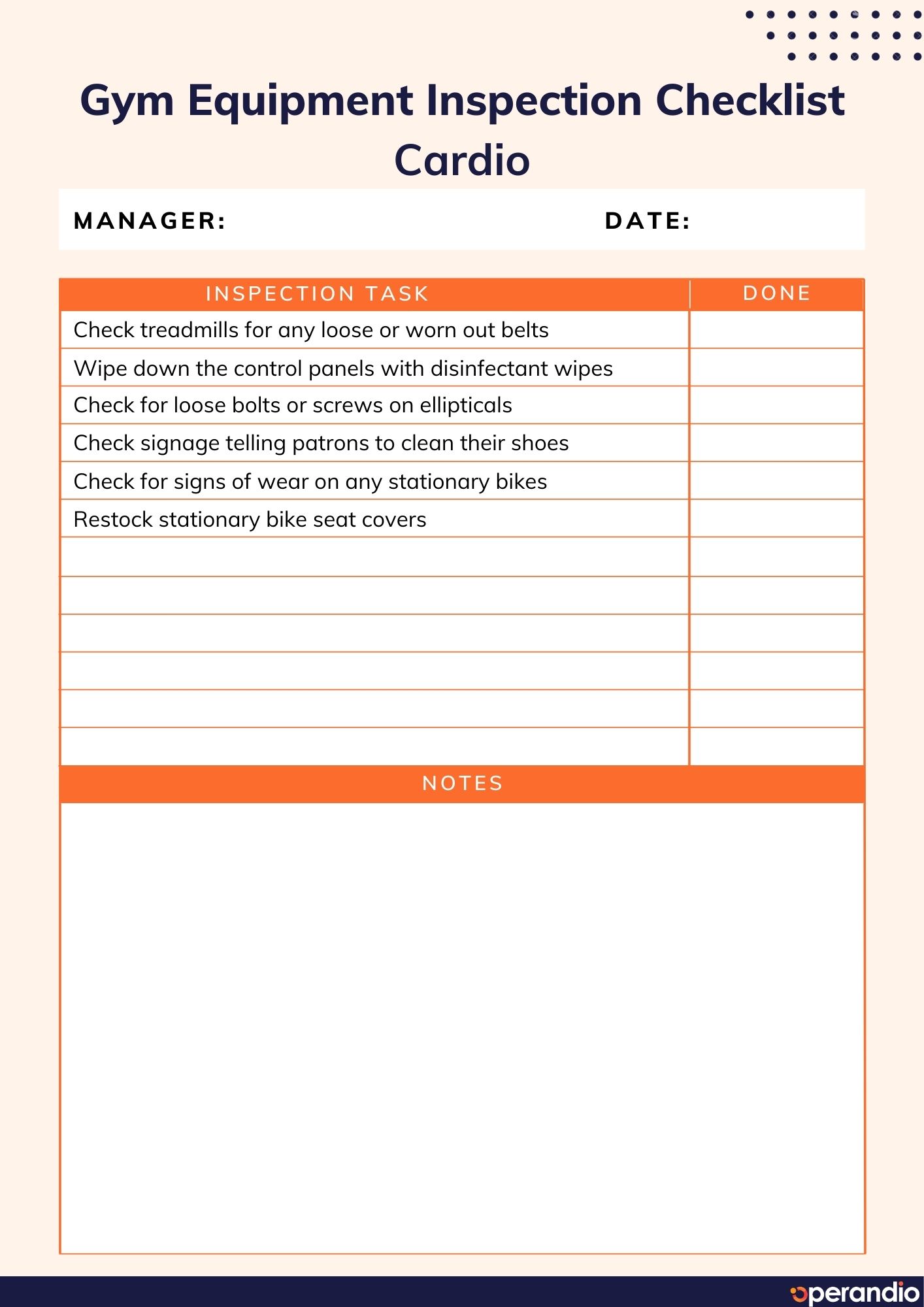 Gym Safety Checklist Template: Ensure Facility Safety