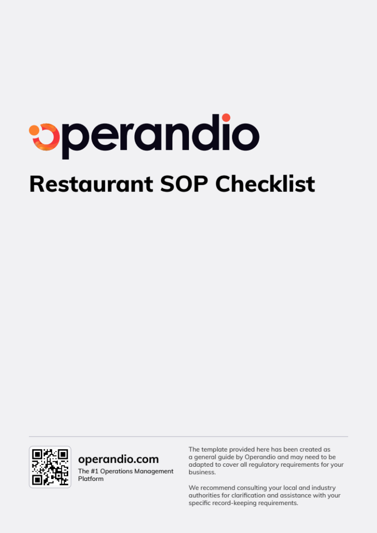 How To Create SOPs in Restaurants | Operandio